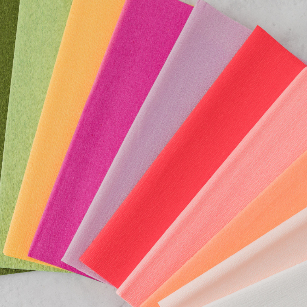 Crepe Paper Sheets pkt of 10pcs – SS Stationers