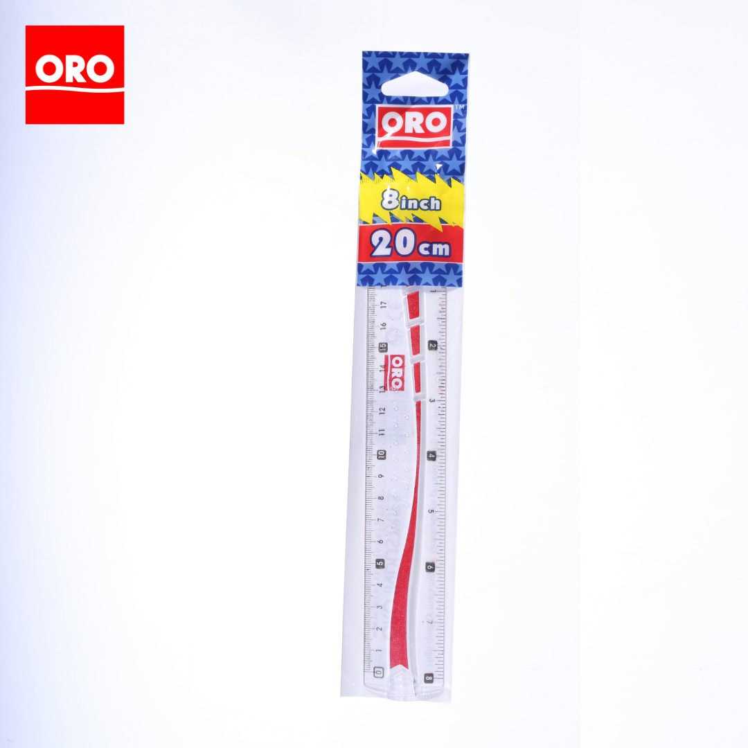 Oro 8 Inch Ruler – SS Stationers